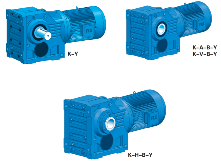 K series Right Angle Helical Bevel Gearmotor | High efficiency ...