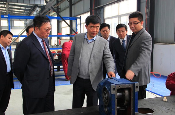 Main Leaders of Luan government Came to Inspect FLK Gearbox Company ...