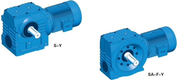 S series Right Angle Worm Helical Geared Motor | High efficiency ...