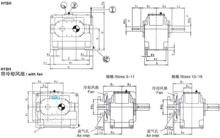 Single-stage Parallel Shaft Helical Gear Reducer | High efficiency ...