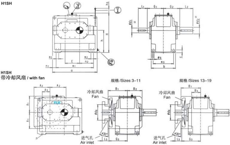 Single-stage Parallel Shaft Helical Gear Reducer | High efficiency ...